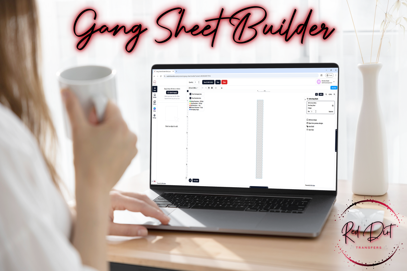 DTF Rolling Gang Sheet-Instant Peel Direct to Film – Red Dirt Transfers